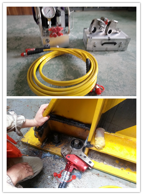 High Torque Hydraulic Wrench , Low Profile Hydraulic Precision Torque ...